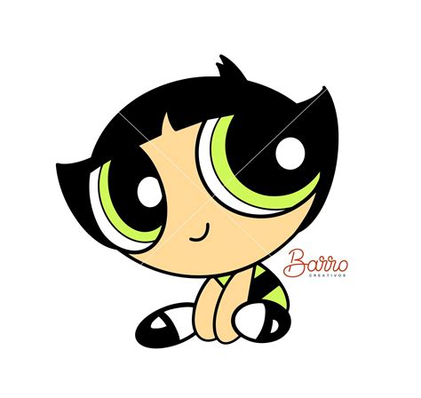 The Powerpuff Girls Buttercup The Powerpuff Girls Acorn SVG Etsy