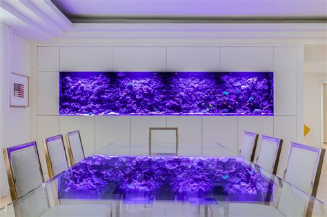 500 Gallon Dining Room Living Reef Aquarium REEF AQUARIA DESIGN