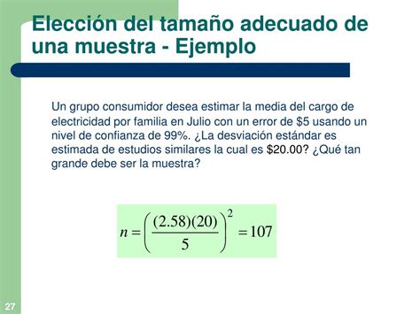PPT Estimación e intervalos de confianza PowerPoint Presentation