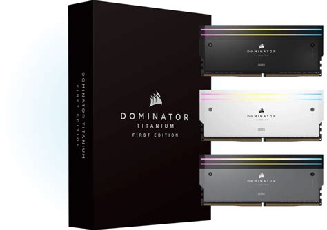 Mem Ria Dominator Titanium Rgb Ddr First Edition Corsair