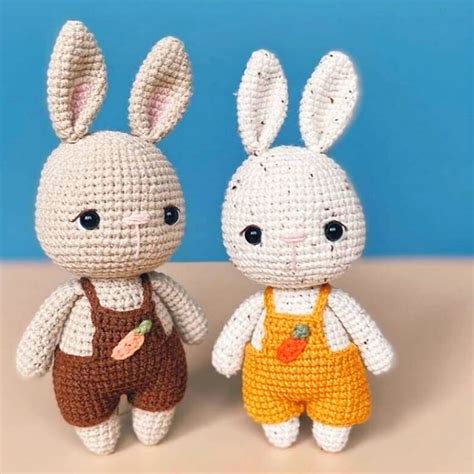 PATRON GRATIS Lindo Conejito Amigurumi Crochetisimo