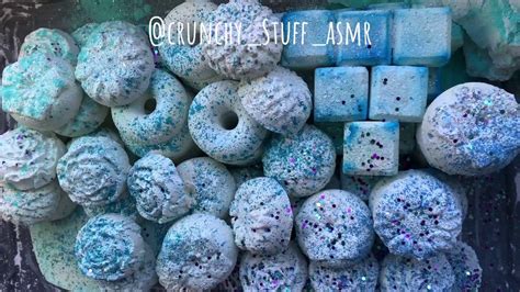 ASMR 70 BLUE MASS CRUSH GYM CHALK REFORM GYM CHALK CRUMBLING ODDLY
