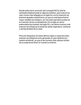 Ensayo Idc PDF