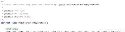 6 1 springboot2 x整合jdbc与数据源配置原理解析 org springframework boot jdbc abstractdatasourcein csdn博客