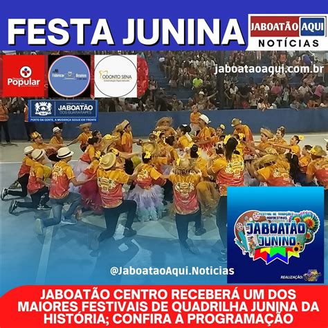 JABOATÃO CENTRO RECEBERÁ UM DOS MAIORES FESTIVAIS DE QUADRILHA JUNINA
