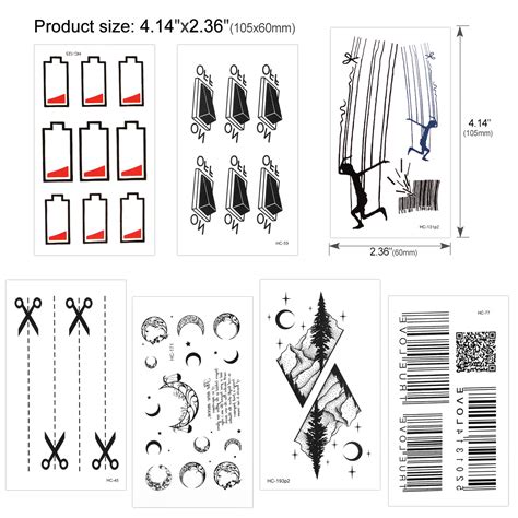 Buy Konsait 30 Sheets Temporary Tattoos For Men Women Adult Fake Tattoo