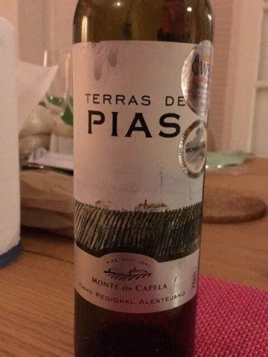 2016 Monte Da Capela Terras De Pias Branco Vivino