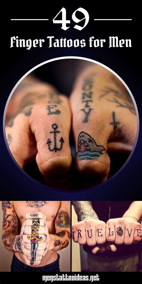 Ring Finger Tattoo Cover Up Ideas For Guys Photos