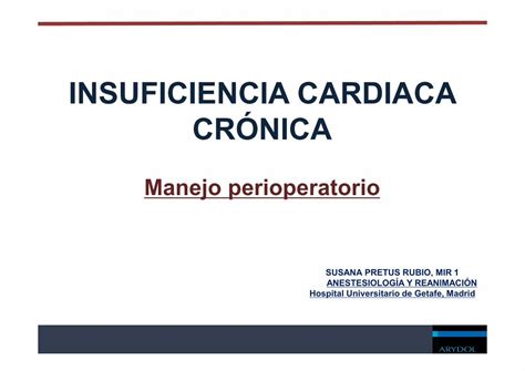 PDF INSUFICIENCIA CARDIACA CRÓNICA Insuficiencia cardiaca Signos
