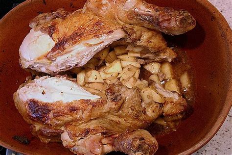 Gefülltes Hähnchen im Römertopf von Saucenbinder Chefkoch