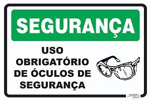 Placa Segurança Obrigatório o Uso de Epi Afonso Sinalizações