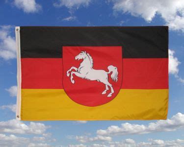 Niedersachsen Fahne Flagge 150x250 Cm Fahnen Und Flaggen Shop