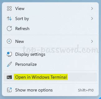 How To Remove Open In Windows Terminal Context Menu In Windows 11