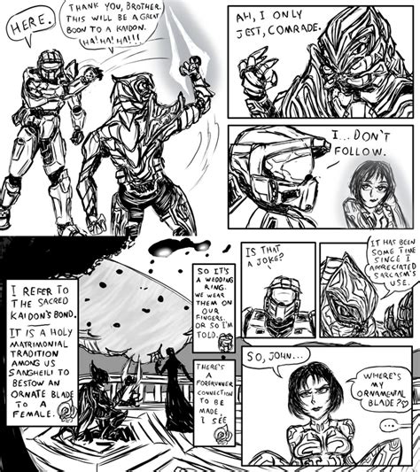 Halo Comic How The Sangheili Propose Rhalo