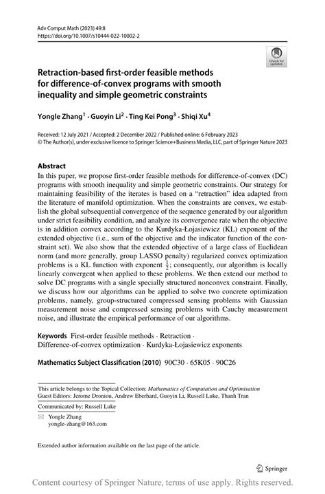 retraction based first order feasible methods for difference of convex programs with smooth