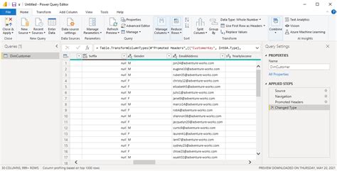extract parts of a text value in power bi using a delimiter power query transformation radacad