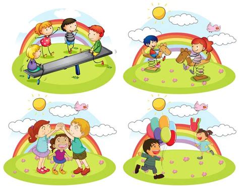 Desenho De Crianças Brincando De Roda Relacionado a Crianças