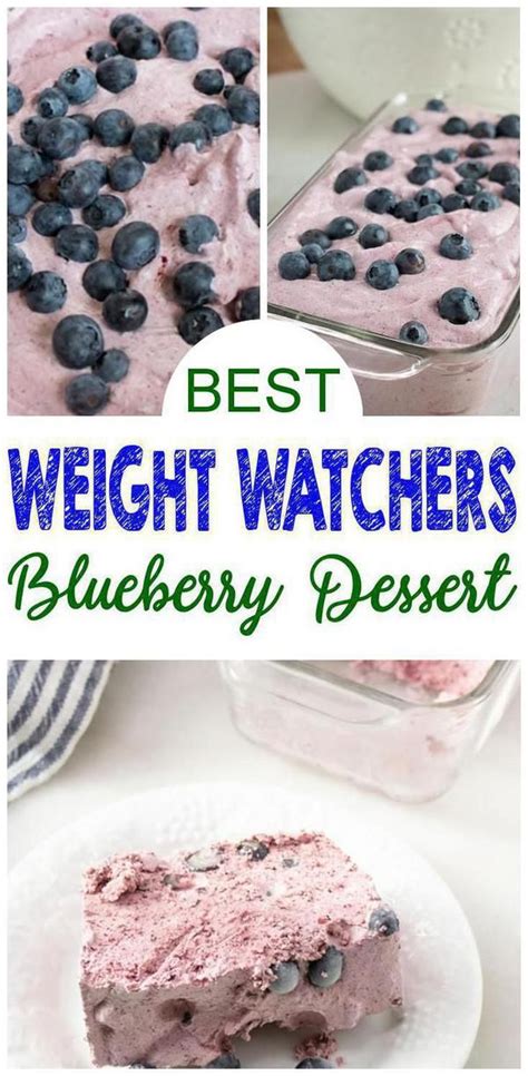 The Best Weight Watchers Blueberry Dessert Is Made With Only 3