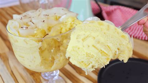 Ta A Gelada De Abacaxi Coco Sobremesa F Cil E Barata Para O Natal
