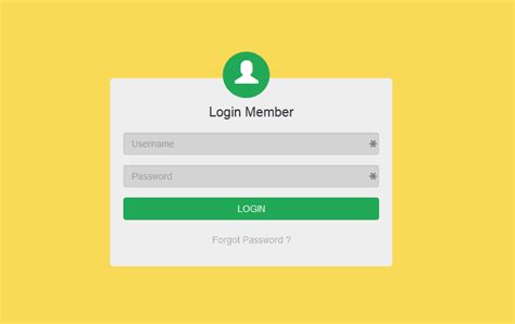 Cara Membuat From Login Menggunakan Php Dan Bootstrap It S My Blog