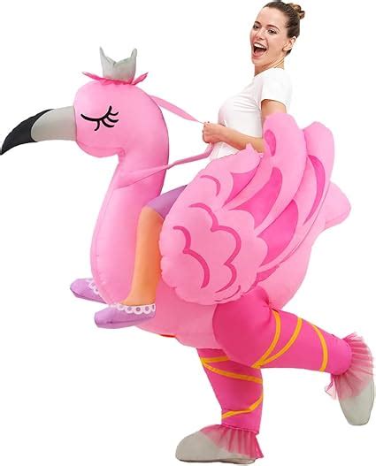 Amazon KOOY Inflatable Flamingo Costume Adult Halloween Costume