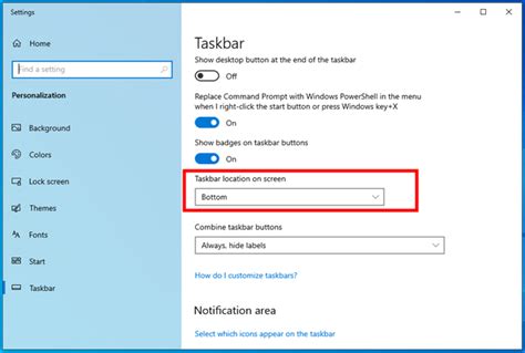 Comment personnaliser la barre des tâches dans Windows 10 All Things