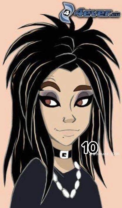 Bill Kaulitz Tom Kaulitz Tokio Hotel Pony Drawing Glow Up Bills