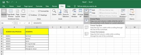 Cara Freeze Excel Untuk Kolom Dan Baris Simak Selengkapnya Merdeka