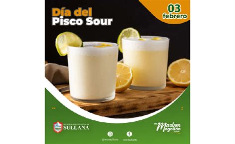 03 de febrero Día del Pisco Sour Campañas Municipalidad Provincial