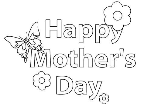 Coloring Pages Mother Home Design Ideas