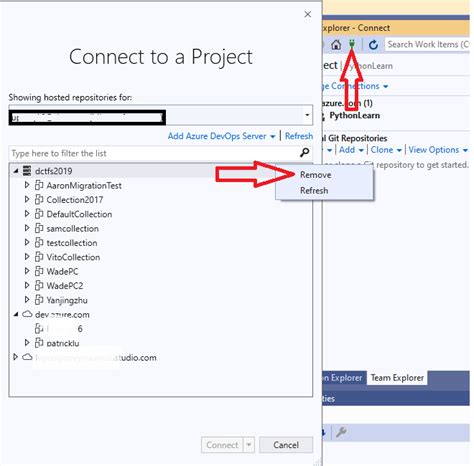 Remove TFS Connection From Visual Studio 2019 Stack Overflow