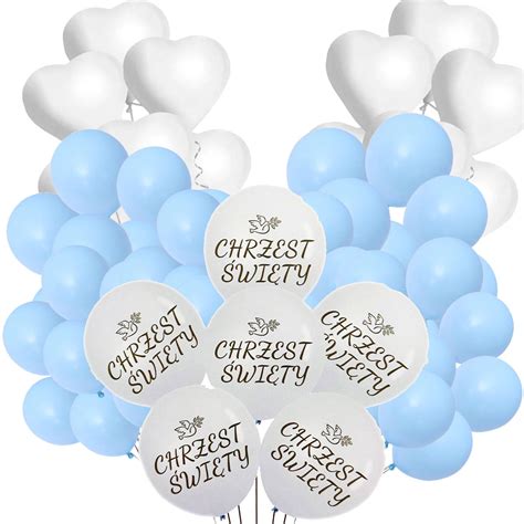 Galaxy Zestaw Balon W Na Chrzest Wi Ty Szt Galaxy Przyj Cia I