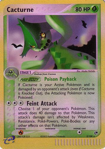 Cacturne EX Sandstorm 2 Bulbapedia the community driven Pokémon