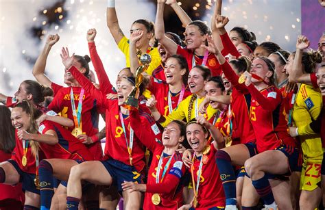 Coupe Du Monde F Minine De Football Pour Lespagne La Liesse Apr S La