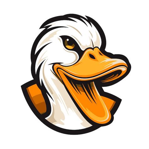Premium Vector Duck Mascot