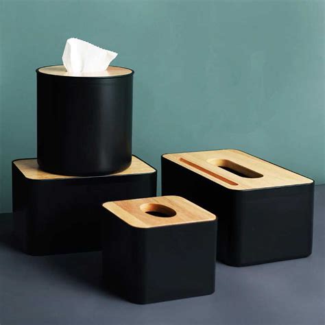 Jual Kotak Tisu Estetik Tempat Tissue Aesthetic Kayu Minimalis Premium