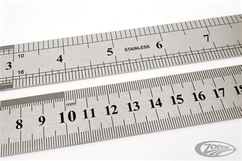 STAINLESS STEEL RULER Zodiac