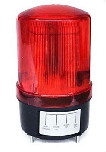 Revolving Light Industrial Buzzer Circular Siren AC 110V 220V And DC