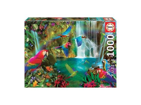 EDUCA Puzzle Tropische Papageien Anz Teile 1000 Puzzle Welt Ch