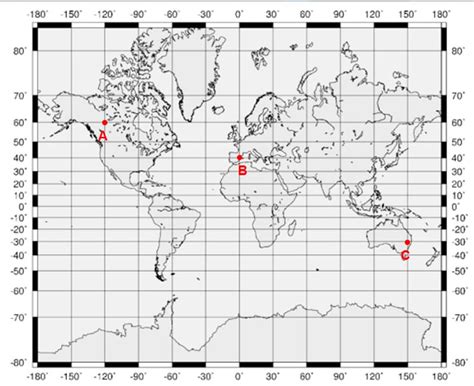 Coordenadas Geográficas como ler e localizar Toda Matéria