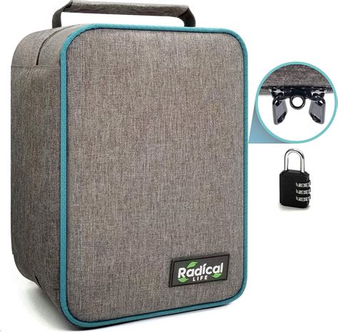 Amazon RADICAL LIFE Smell Proof Bag Extra Large With Steel