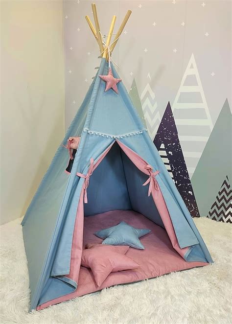 Barraca Infantil Tenda Cabana Artesanal Colchonete Enfe