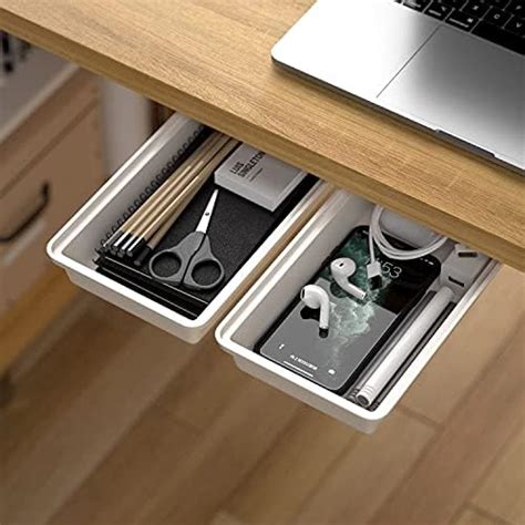 Amazon Large Under Desk Table Drawer Storage Organizer A Desk