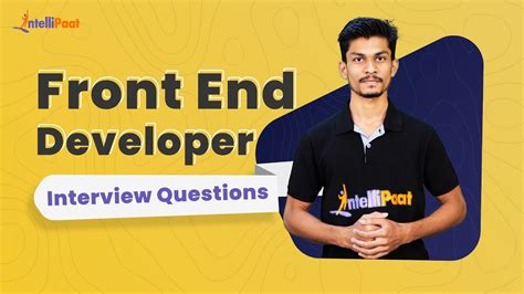 Frontend Interview Questions Front End Developer Interview Questions