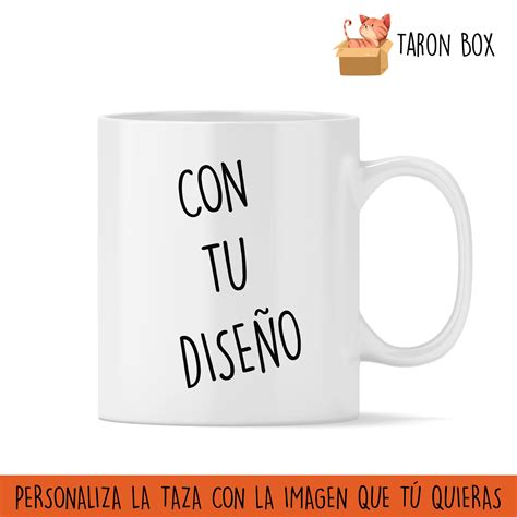 Comprar Taza personalizada con tu diseño online Taron Box