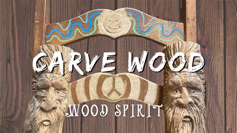 Carving A Wood Spirit Youtube