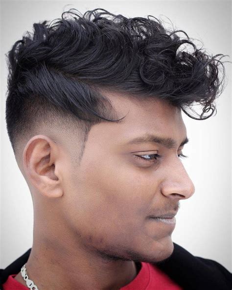 12 Neat Diamond Face Curly Hairstyles Men