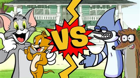M U G E N Battles Tom Jerry Vs Mordecai Rigby Tom Jerry Vs