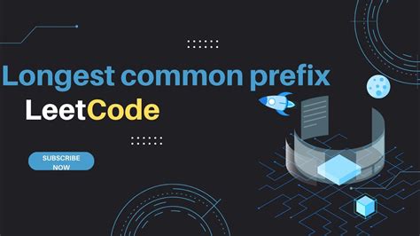 Longest Common Prefix LeetCode Problem14 YouTube