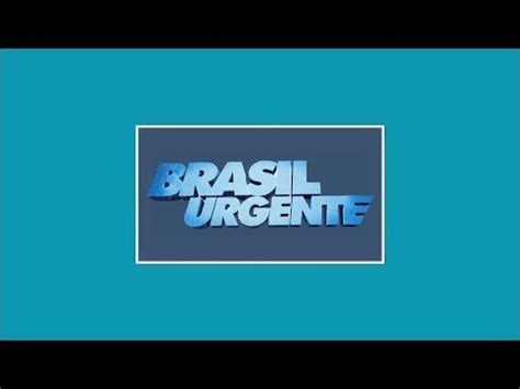 Cronologia De Vinhetas Do Brasil Urgente 2001 2017 Atual YouTube